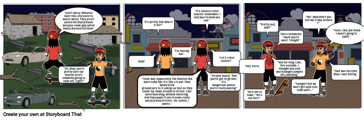 The rusty ruins Storyboard por 51aeb543