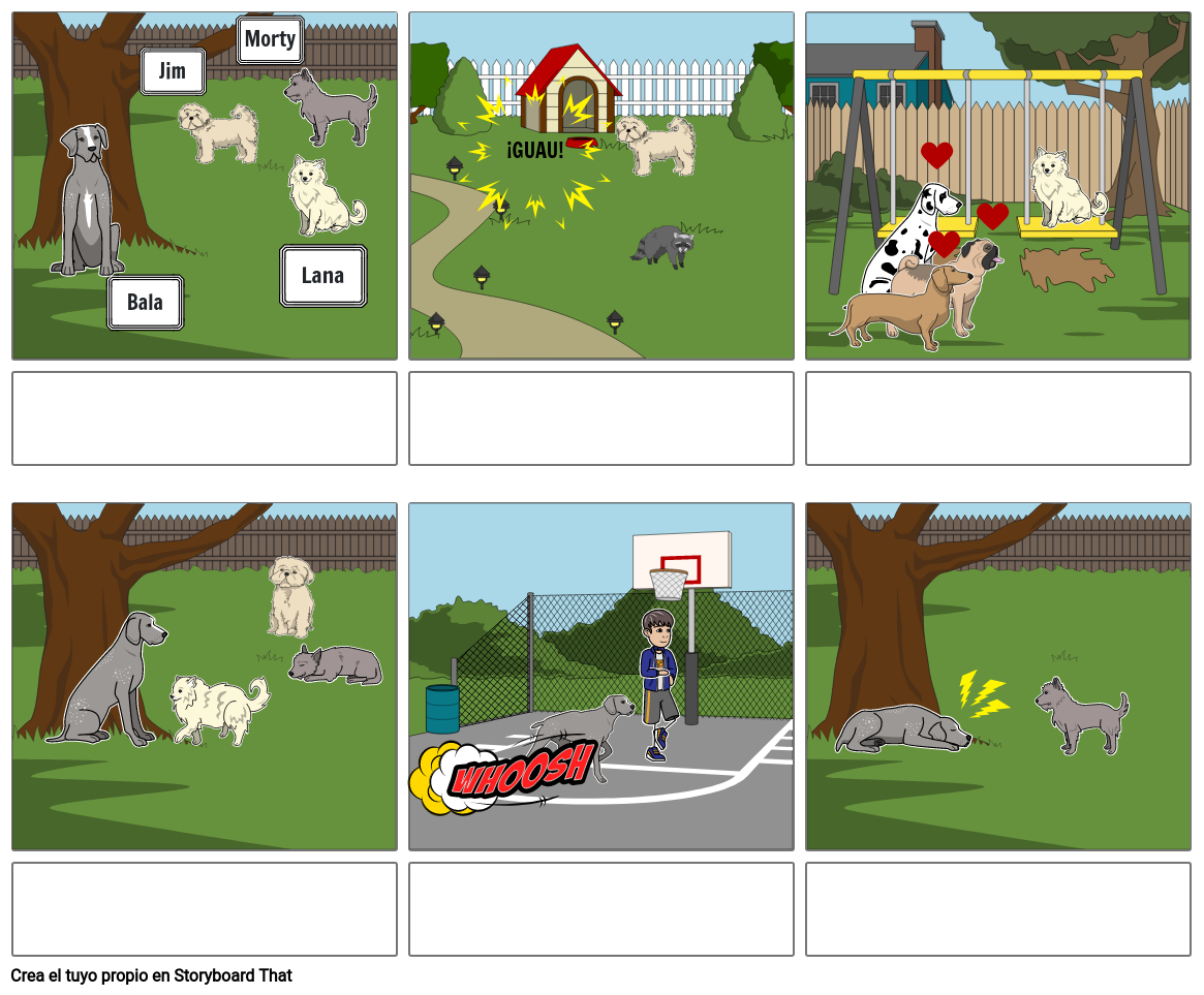 A Dog's tale Storyboard by 51b5fa2e