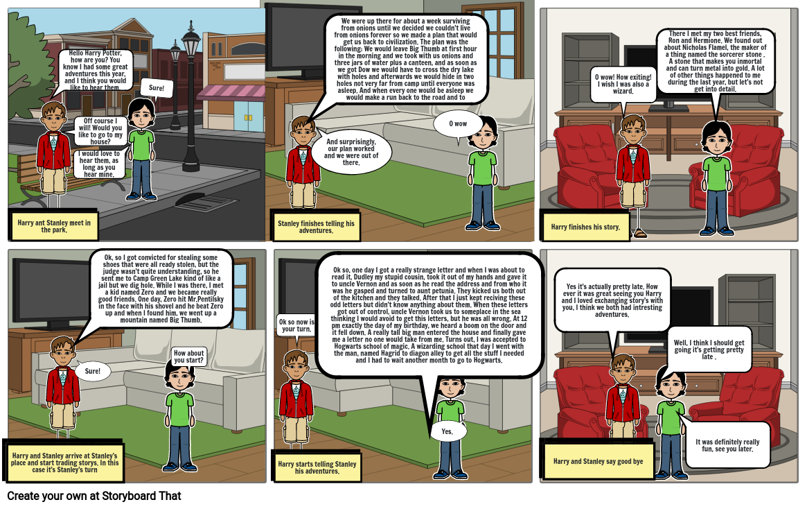 Cómic English Storyboard por 51f08376