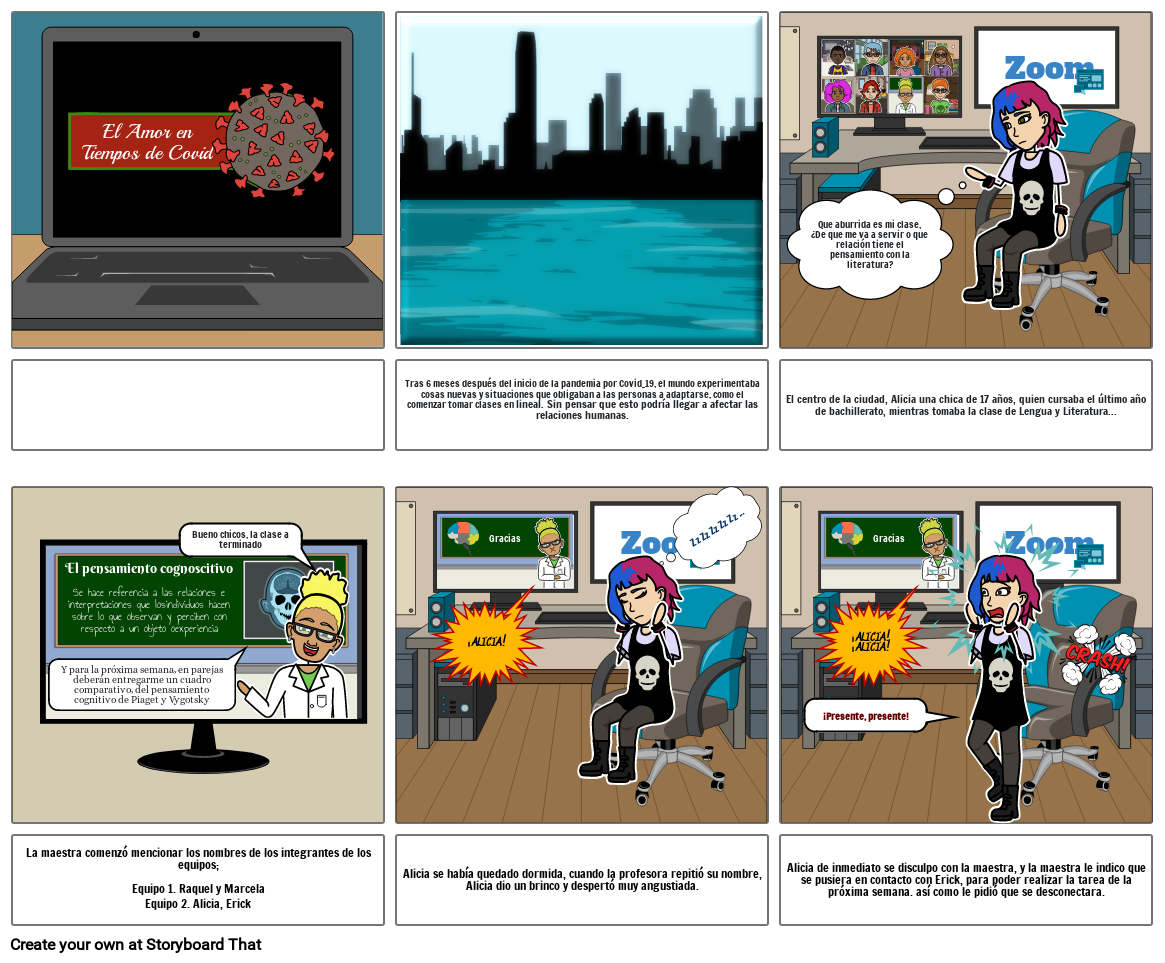 Pensamiento y lenguaje Storyboard by 5267450b