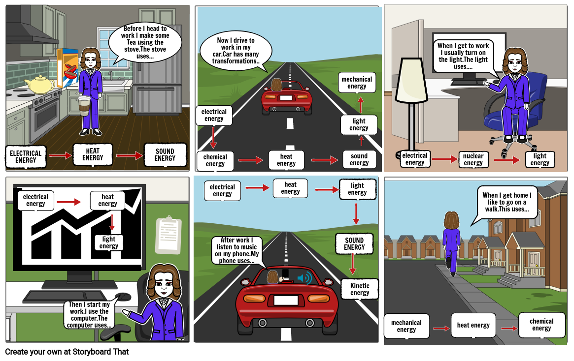 Comic Strip Storyboard by 52b8ed0f