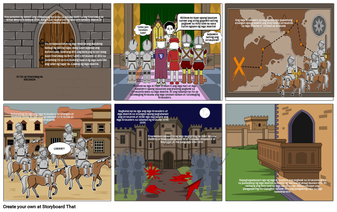 krusada Storyboard by 52d8299a