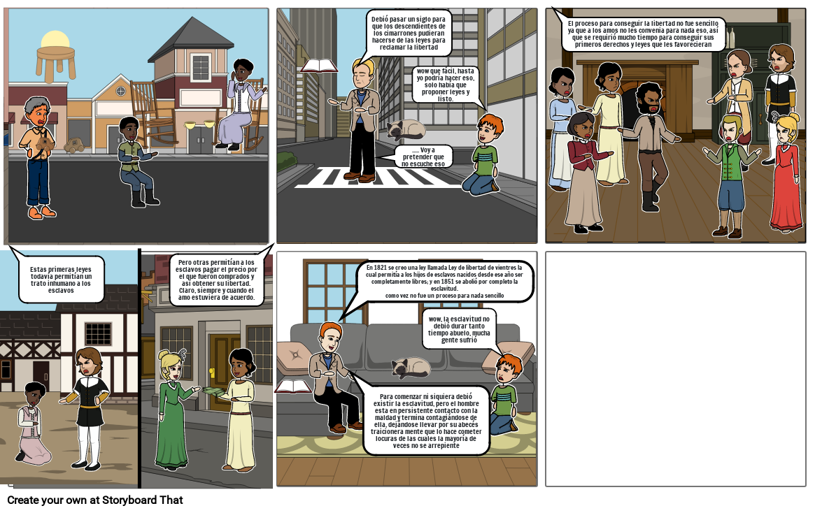 Cimarronaje 2 Storyboard by 5487bfce