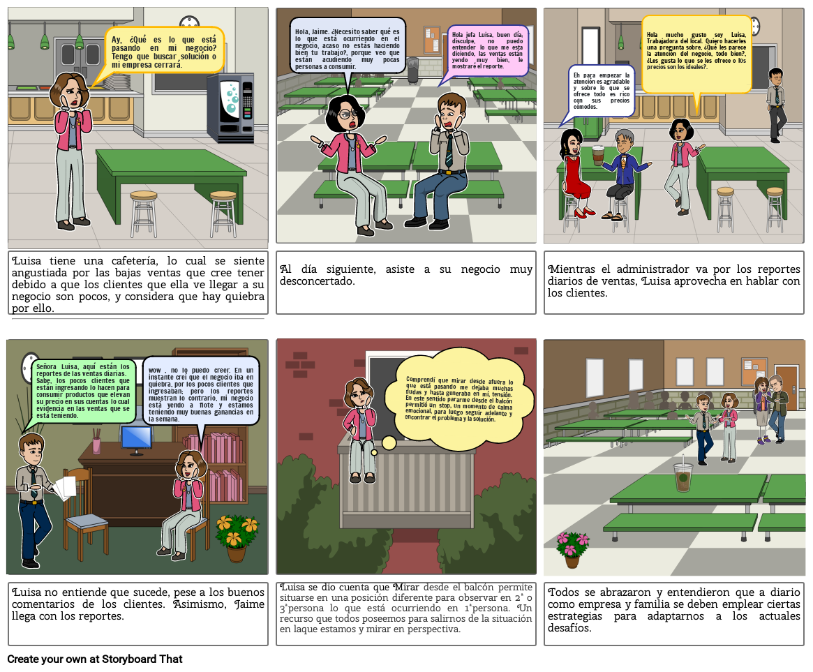 ACCION PARA ADAPTARSE AL CAMBIO Storyboard by 54aaa207