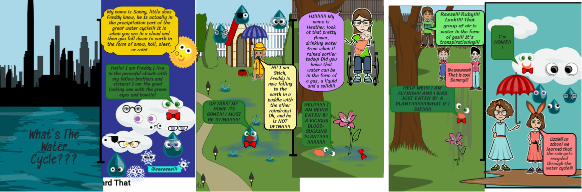 Water cycle part 1 Storyboard par 54db87a7