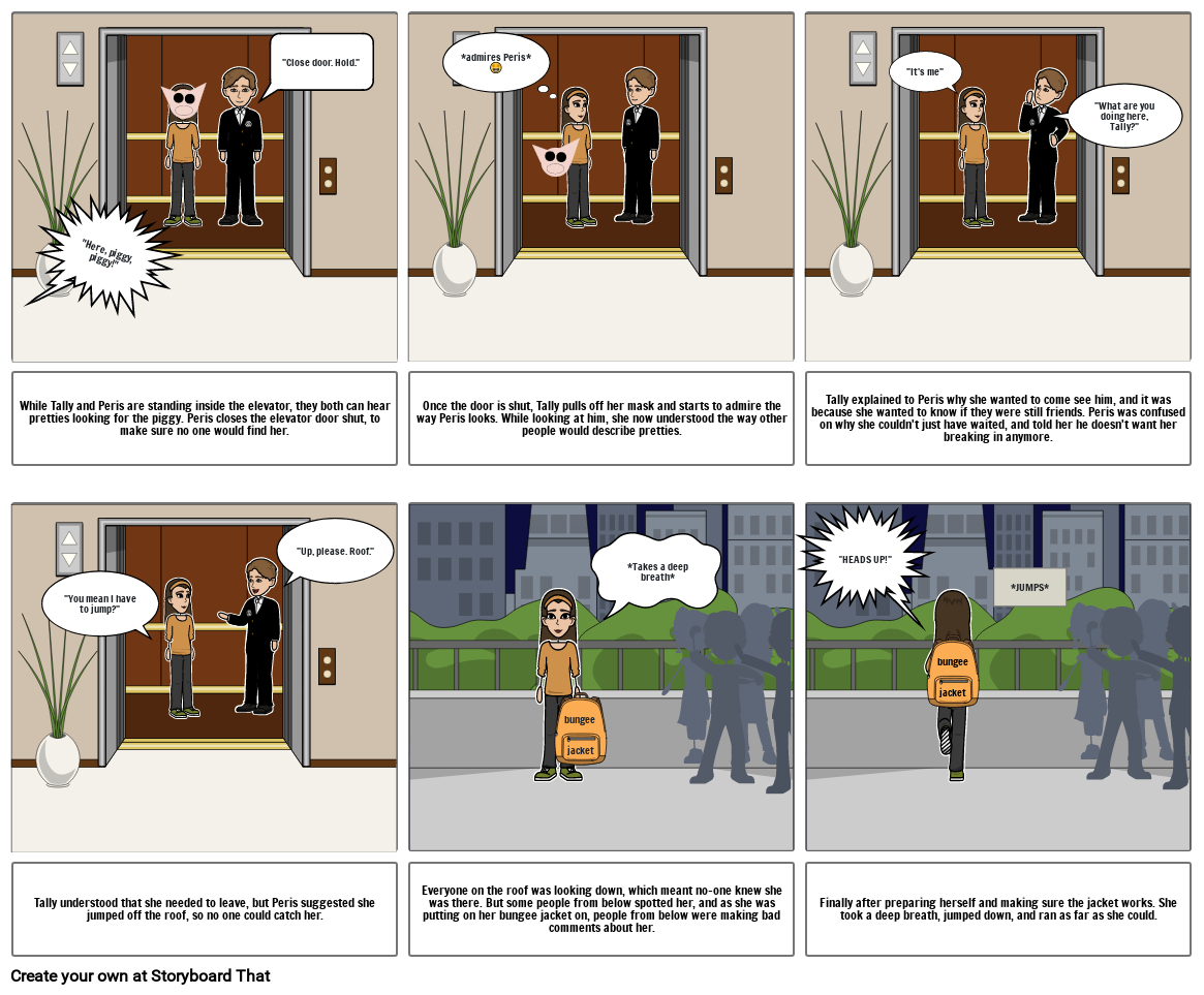 uglies by Scott westerfeld Storyboard by 557fc8e4