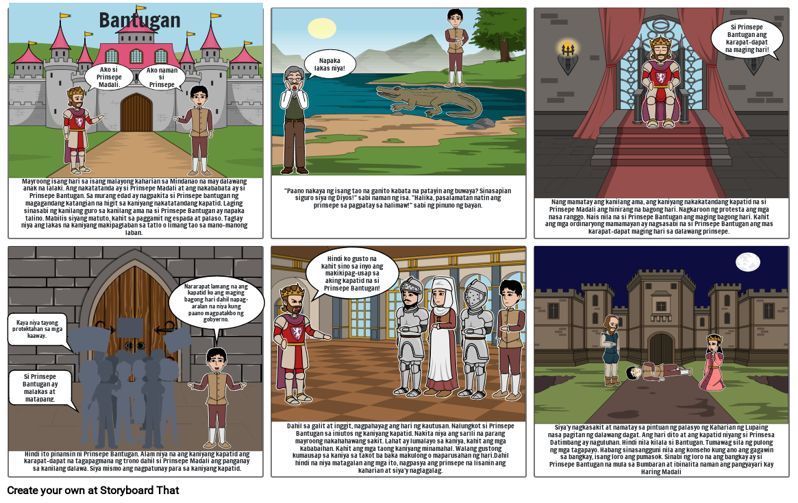 Bantugan Storyboard por 55c873a38b