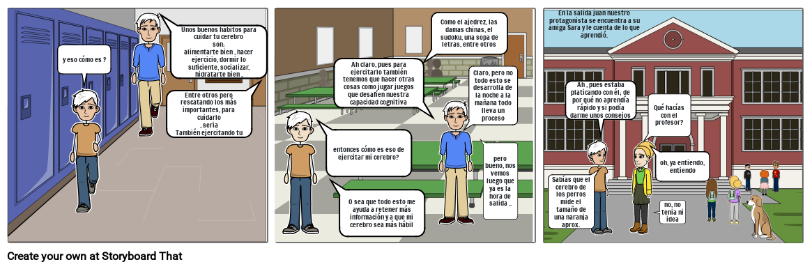 el cerebro Storyboard por 55d1340e