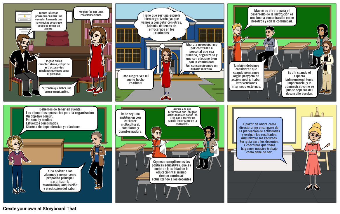 Blanca, si estas pensando en abrir una escuela. Rec...