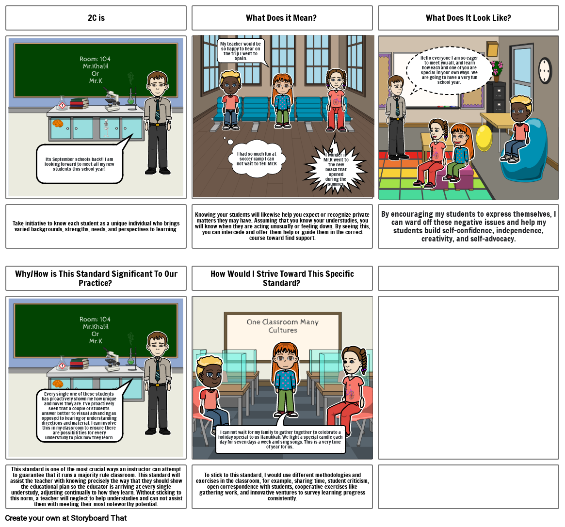 Portrait of a Teacher Storyboard par 57468da2