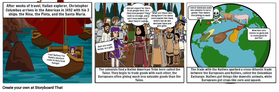 Colonial Choice Board Storyboard por 57a9a93a