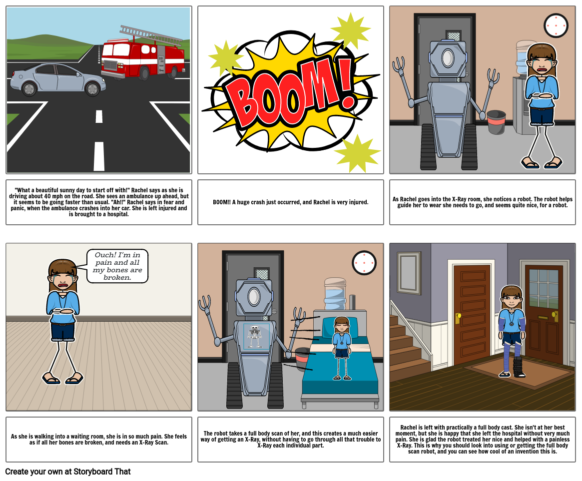 Break and Fix. Storyboard por 57b9dfd5