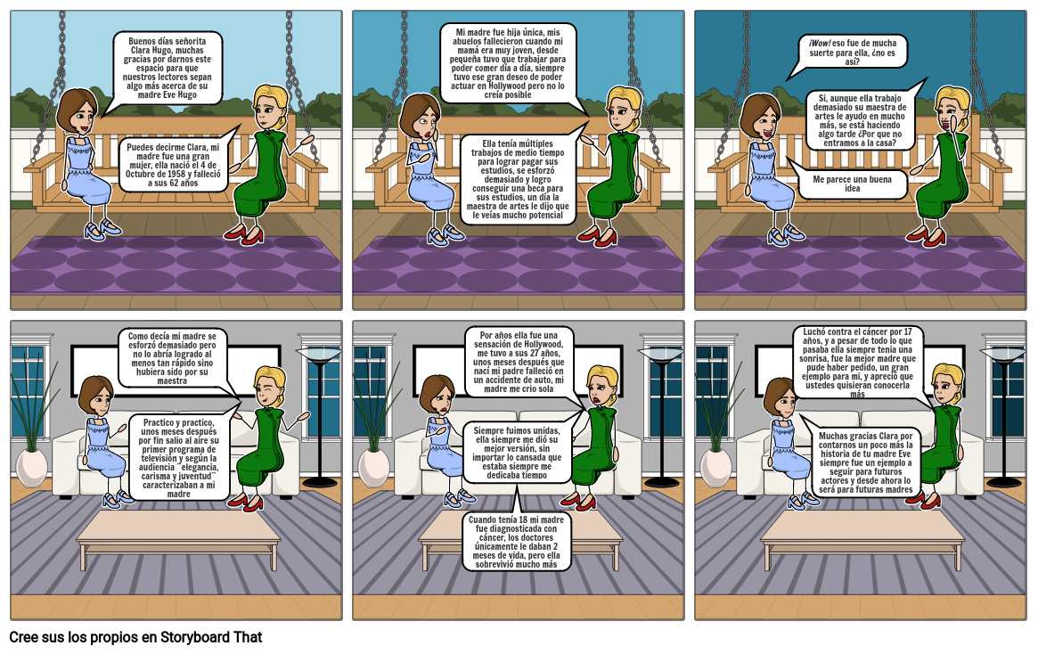 Cómic lenguaje Storyboard by 57f3d54513351