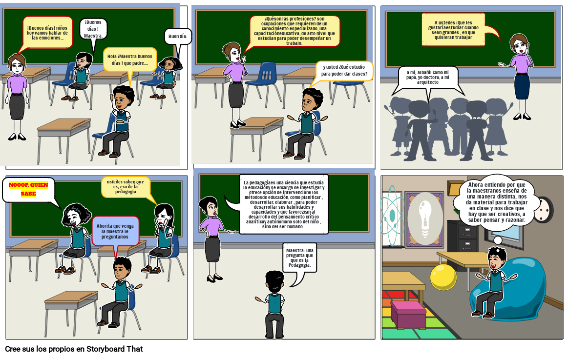 HISTORIETA UNIDAD 4 Storyboard por 581b02ec