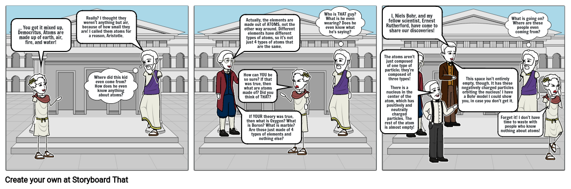 The Great Atomic Debate! Storyboard by 58a7b6d9