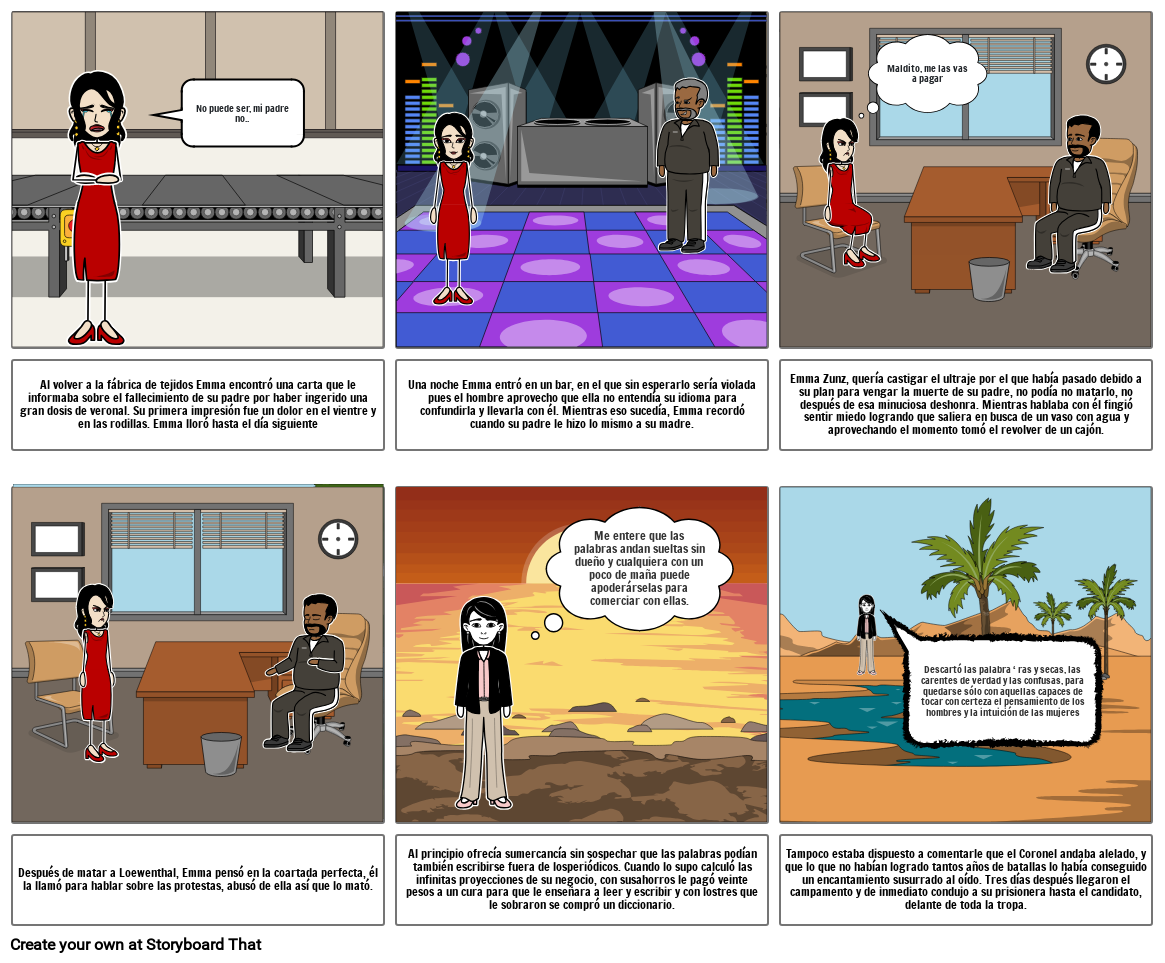 LA NOCHE DE LOS FEOS Storyboard por 58daf891