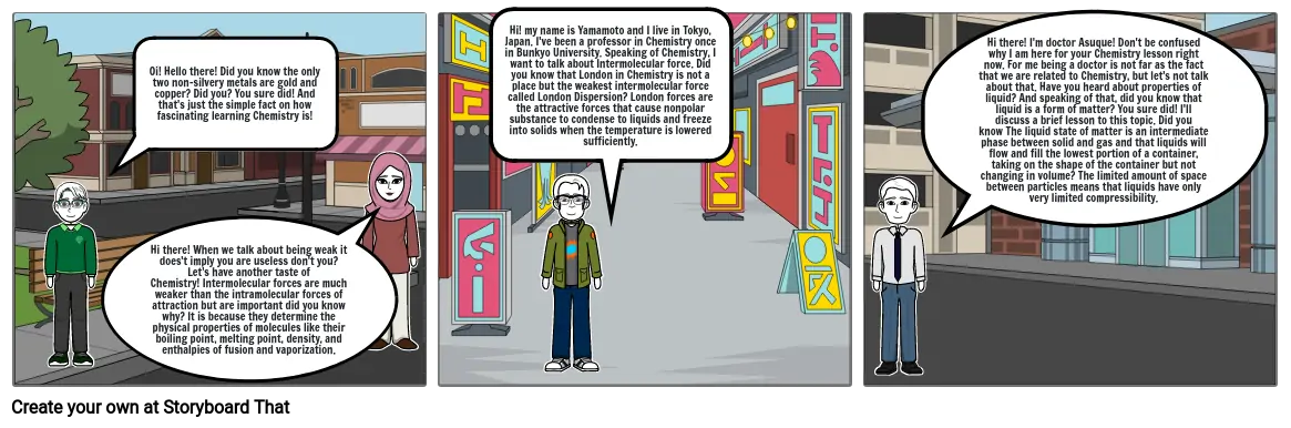 Comic Strip Storyboard by 59d76044