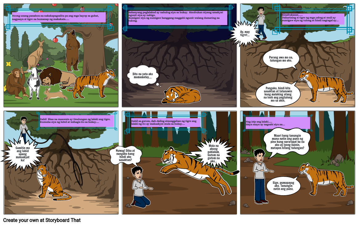 Ang Hatol ng Kuneho part 1 Storyboard by 59dd472e