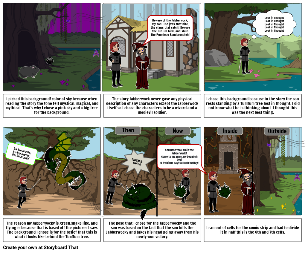 Comic Strip Storyboard by 5a545878