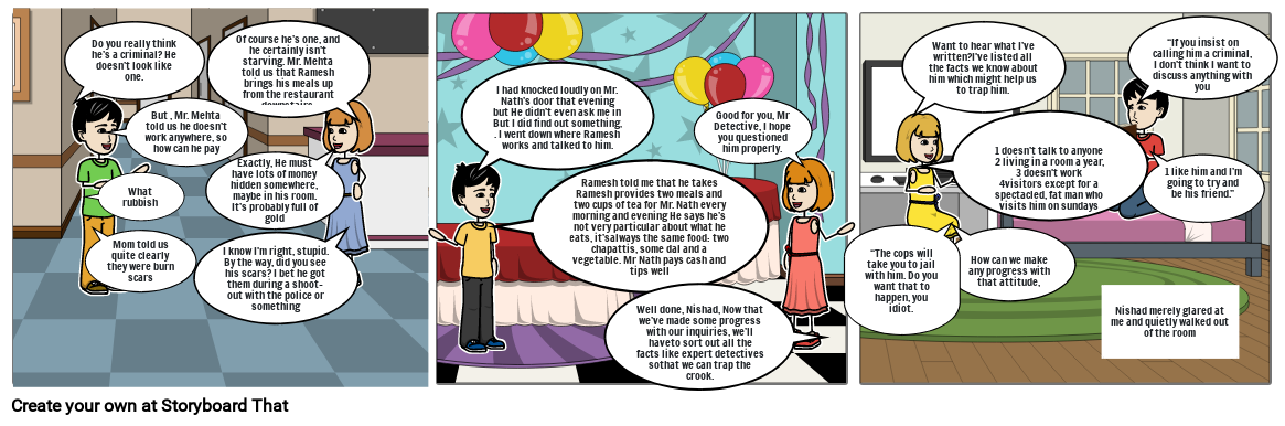 Expert Detectives Storyboard por 5a5f0620