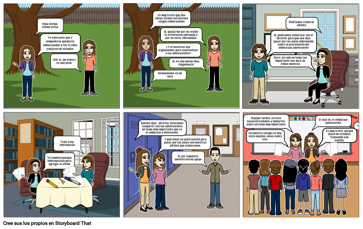 Historieta PPT Storyboard by 5ae350cc