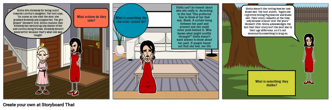 The Vanishing Half Poster Board Storyboard by 5b3d0be8