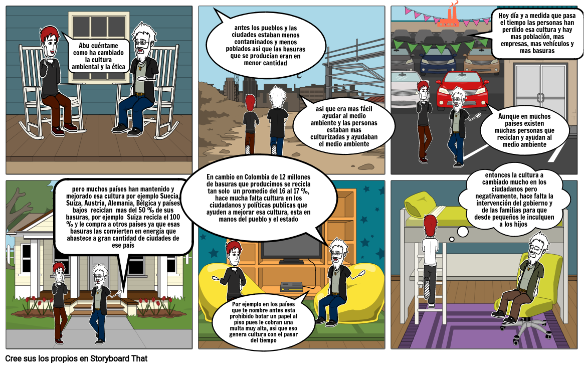 tira comica etica Storyboard by 5b9552af