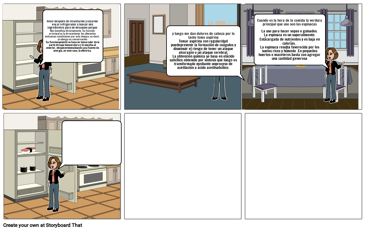 Mi vida cotidiana Storyboard by 5bb1927e