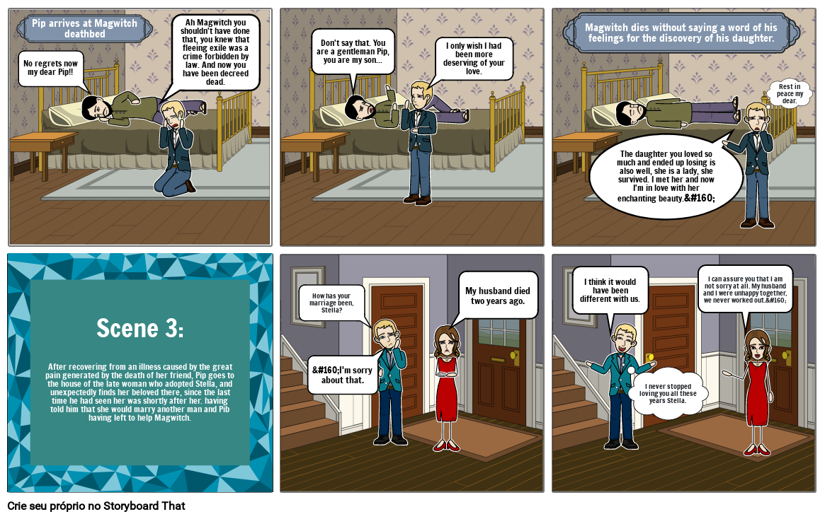 Great expectations Storyboard por 5bcbb6f9
