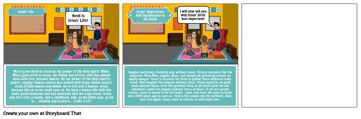 Religion Comic Strip By Steven 3 Storyboard by 5dcb4cb1