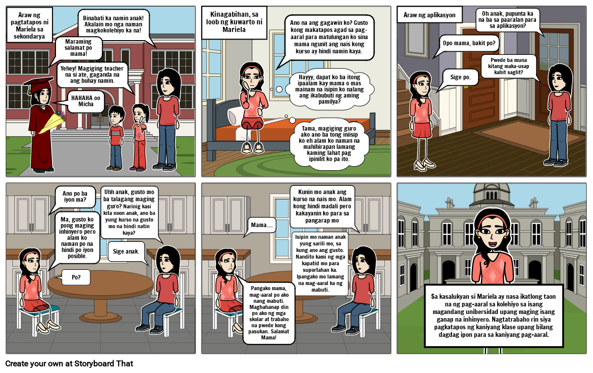 Kahalagahan ng Edukasyon Storyboard o 5dfc72a8