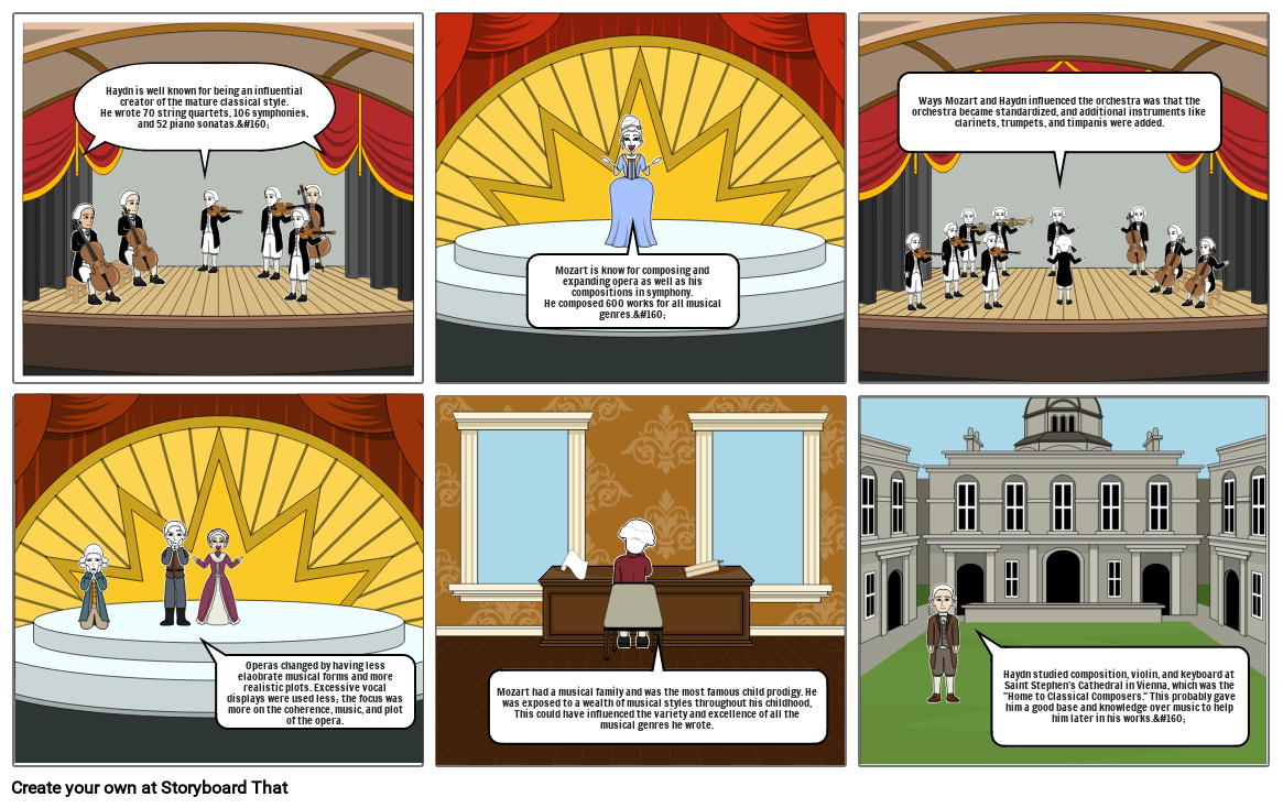 Assignment 3 Music Appreciation Storyboard By 5e223412