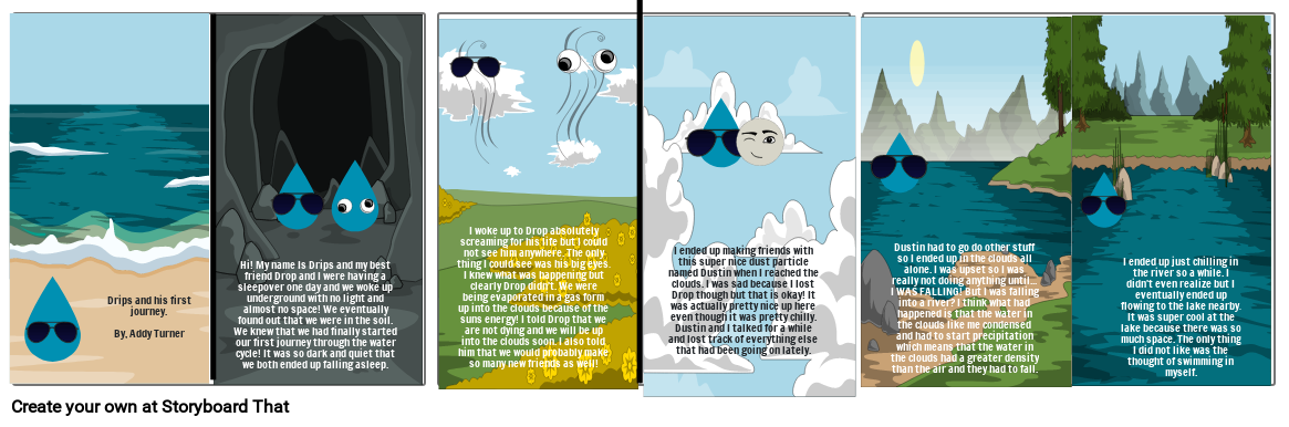 Water Cycle Part 1 Раскадровка по 5e7ce506