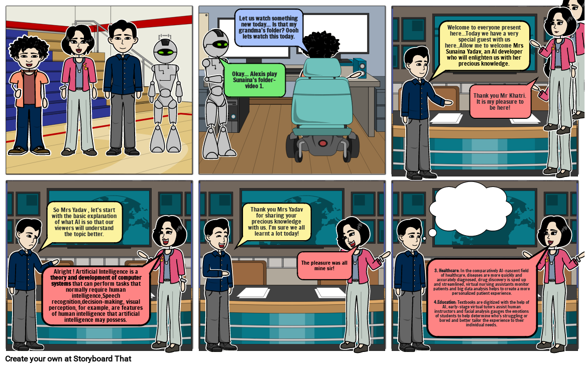 AI:THE FUTURE OF TECH Storyboard by 5ef09b46