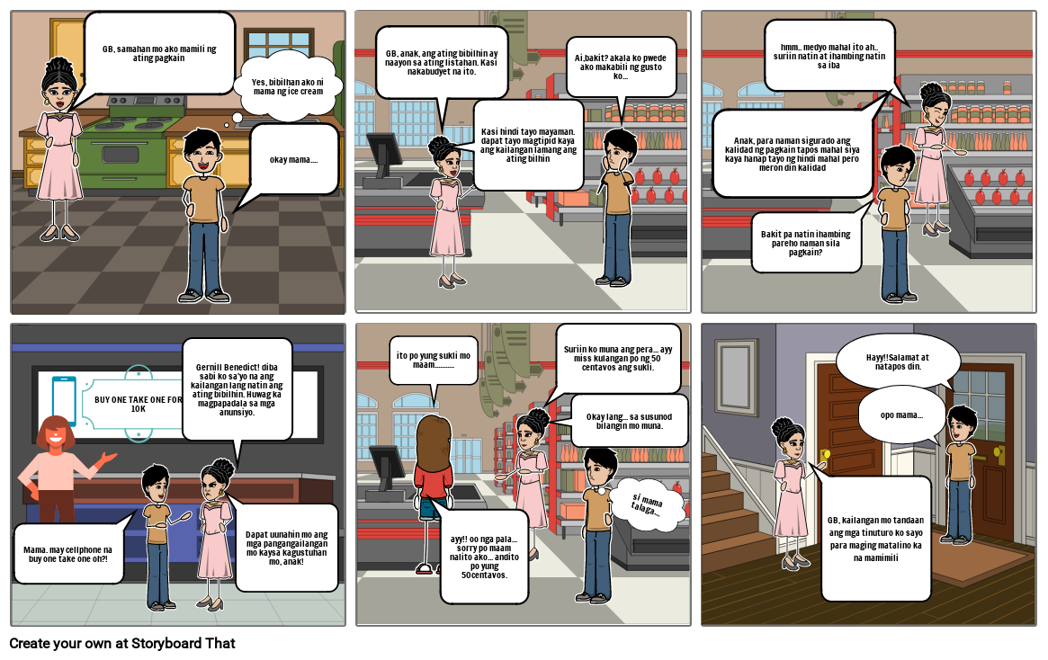 Pagkamamamayang Pilipino Storyboard by 5f549b56
