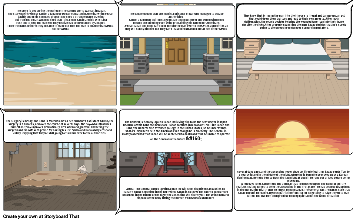 The Enemy Storyboard By 5f7651f0