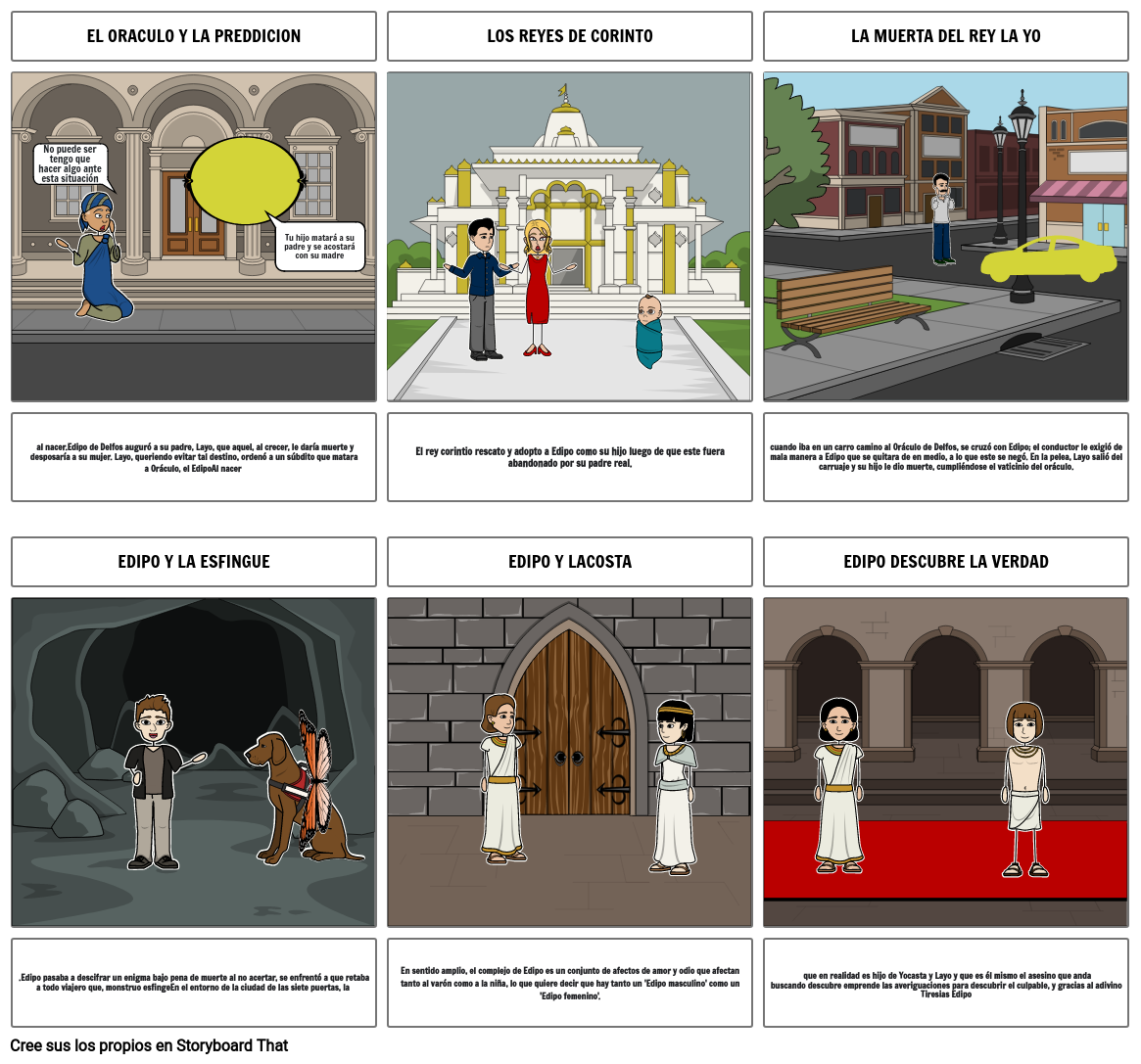 EDIPO EL REY Storyboard por 5ff60108