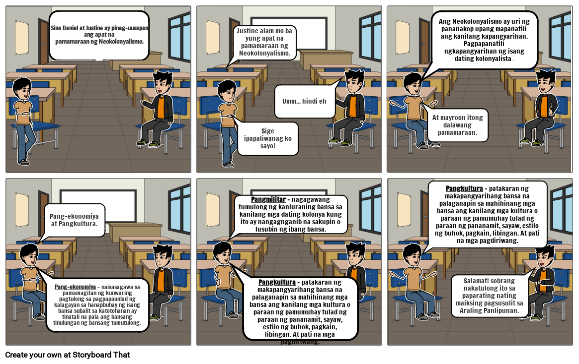 NEOKOLONYALISMO Storyboard by 60667ce3