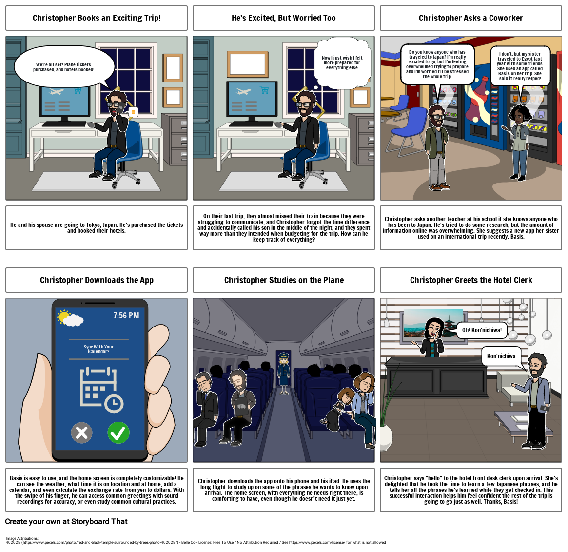 Challenge 2 - Storyboard Storyboard par 60b29844