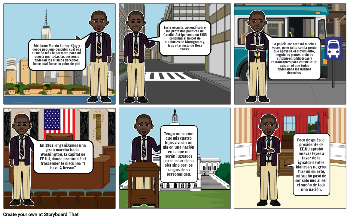 Español Storyboard by 6185bd90