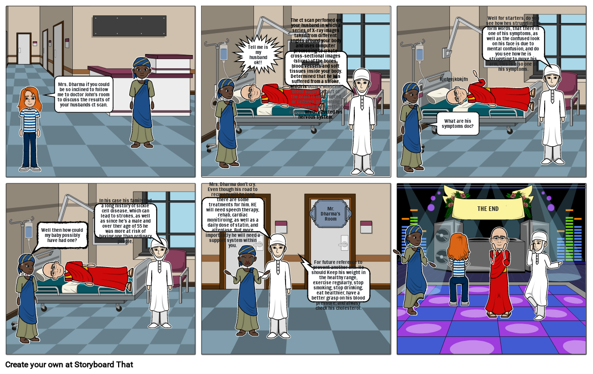 Health Project Storyboard by 61f62871