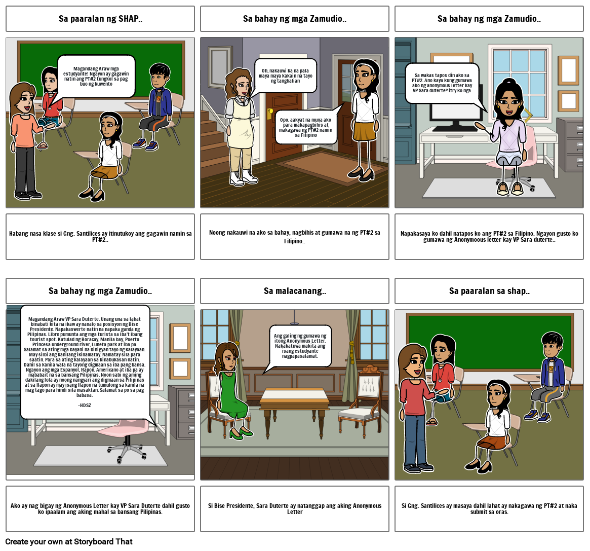 FILIPINO PT#2 Storyboard por 62a2116b