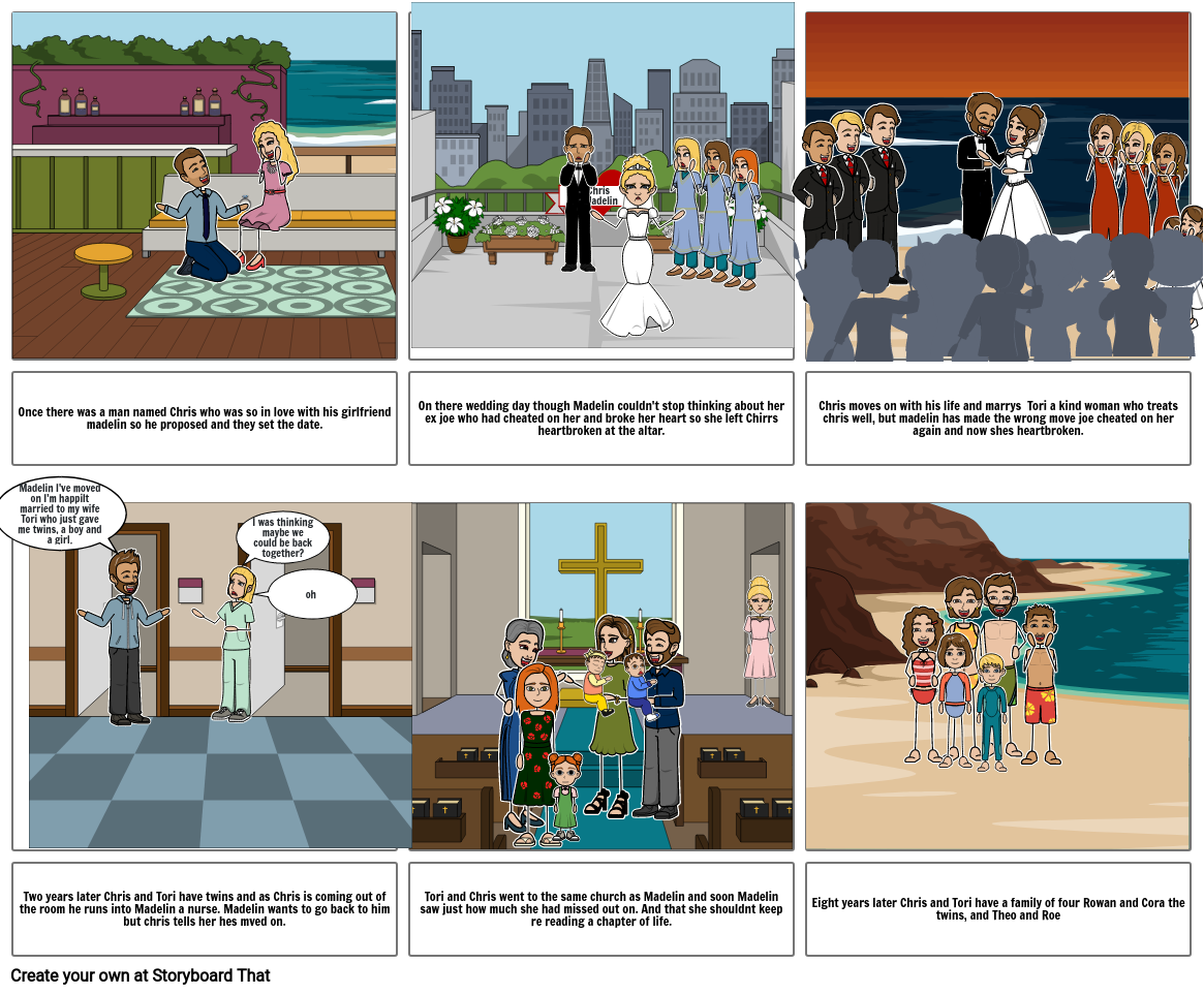 Chapters of life Storyboard by 62a94fe2
