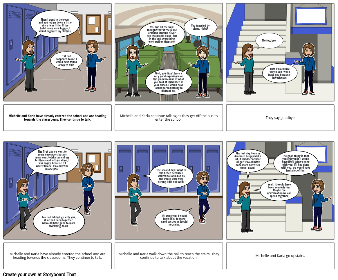 Vacation Experience Storyboard por 62e1a25c