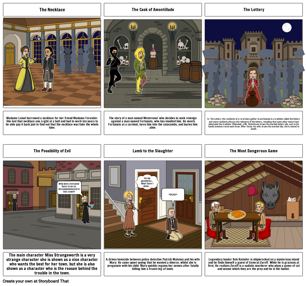 Summative Storyboard Storyboard by 630c9111