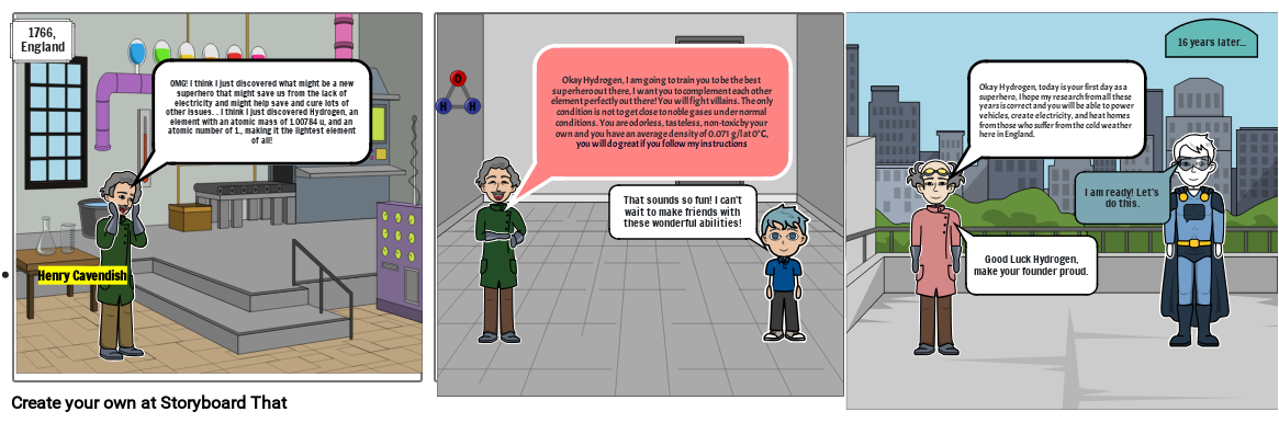 Hydrogen: The Fallen Hero Storyboard por 637351a7