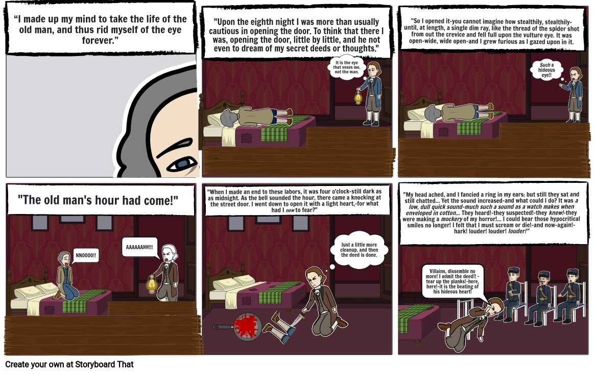 Pic Per Poe Comprehension Storyboard by 6432195b