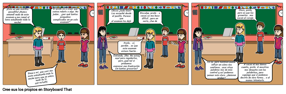 Groserías Storyboard by 643eed03