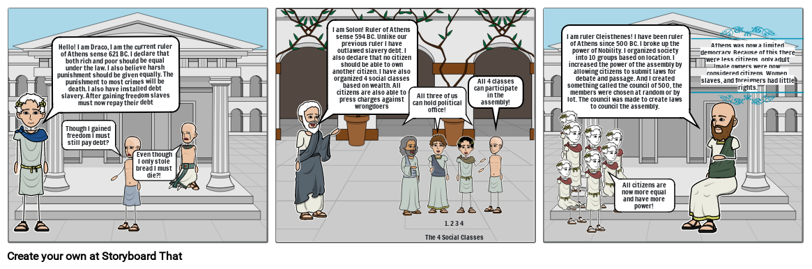 History project - Ancient Greece Storyboard por 6537c1b8