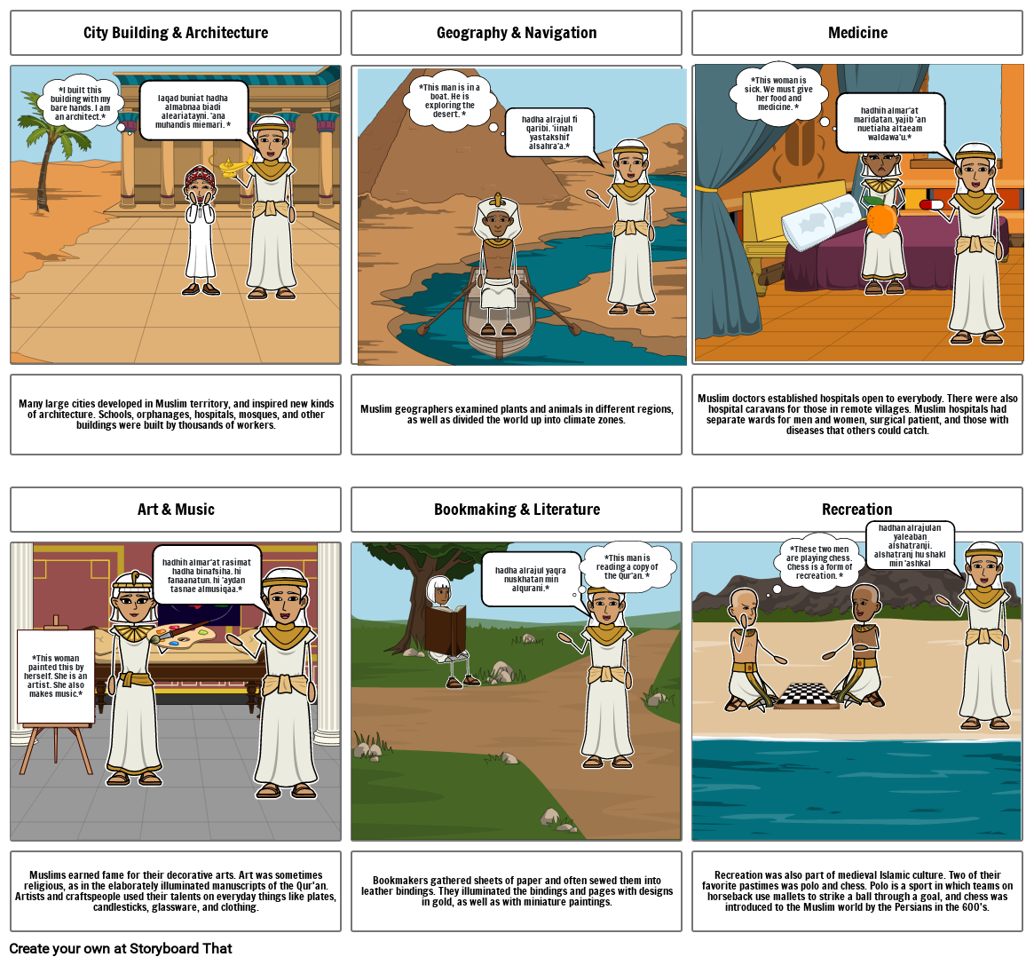 Abigail Grady - Islam Legacy Storyboard (Mr. Carbone 3rd Mod)